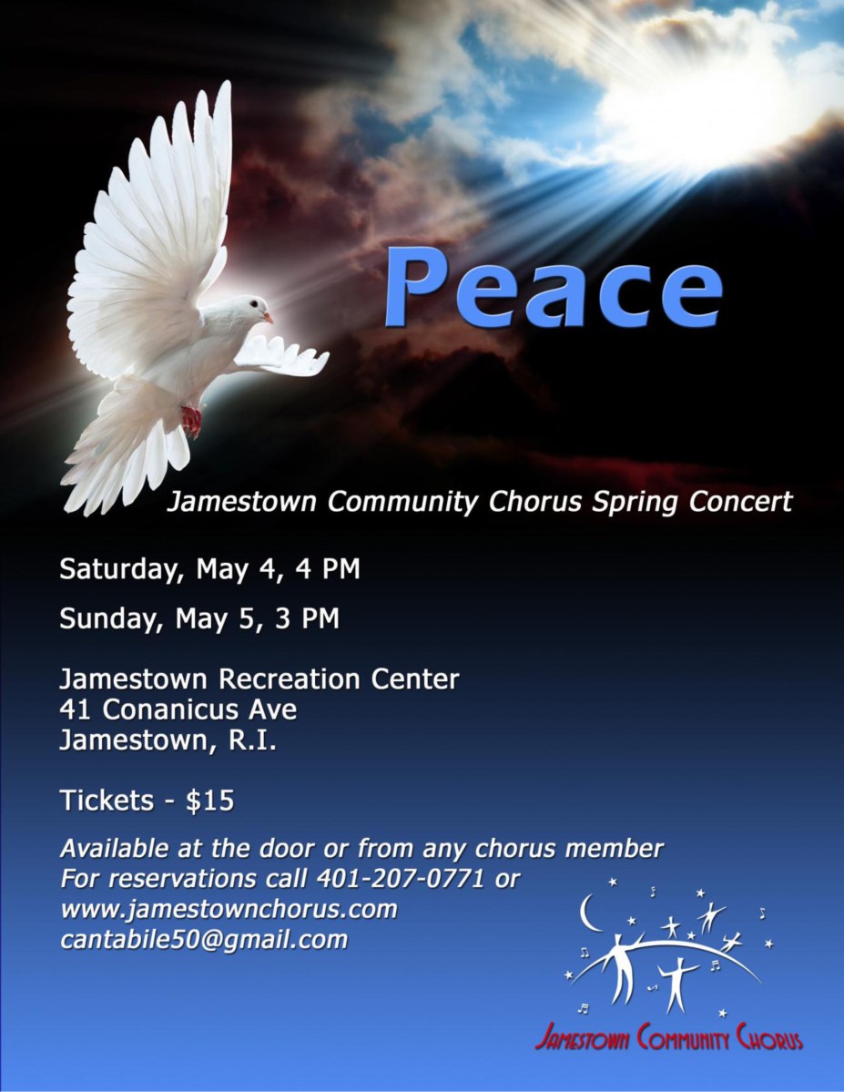 Spring Concert | Jamestown RI Community Chorus